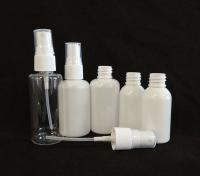 China Classic PET Spray Bottle in Amber for Transparent Liquid Storage for sale