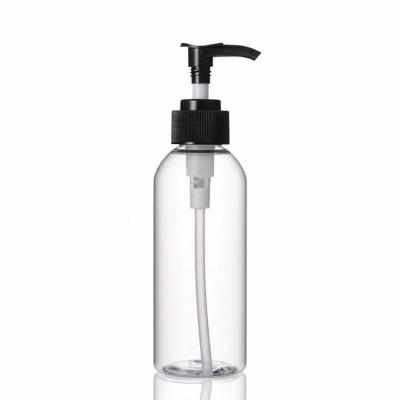 China Dispensing Clear plastic PET bottle featuring Pump cap suitable for packaging liquid soaps lotions and cosmetic products for sale