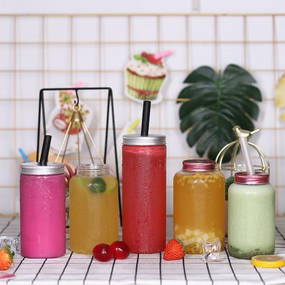 China Handle Milk Tea Bottles Leak-proof Square Round Shape Perfect for Commercial Beverage Distributors and Retailers for sale