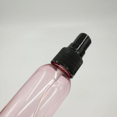 China Round PET Spray Bottle Smooth Surface Durable Transparent Body Ideal for Liquid Storage Sprays and Cosmetic Applications for sale