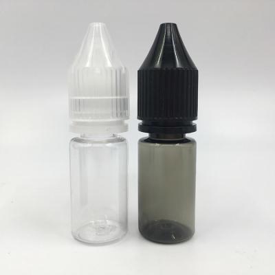 China PET Transparent E Liquid Bottle Neck Size 18mm Ideal for Custom Labeling and Branding of Vape Juice Containers for sale
