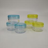 China Smooth Surface Customized Plastic Beauty Jar Ideal Cosmetic Packaging for Skincare Creams Durable and Lightweight Design for sale