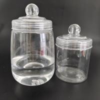 China Plastic Lid Plastic Jar Containers Transparent Design Customization Offered Great Packaging Storage and Display Purposes for sale