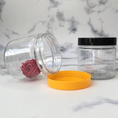China Jar Plastic Jar Containers 65mm Diameter Reusable Leak Proof Packaging Solutions for Chemicals Cosmetics and Food Products for sale