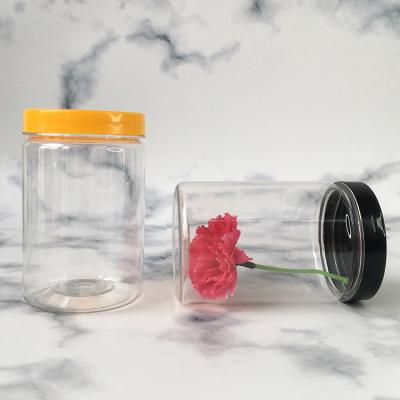 China Pressure Sensitive Sealing Plastic Jar Containers Featuring Customization and Printing Customization Ideal for Bulk Packaging Applications for sale