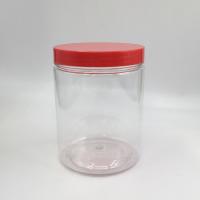 China Plastic Lid Plastic Jar Containers Durable Clear Containers Providing Secure Storage and Attractive Product Presentation for sale