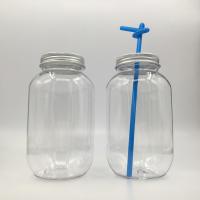 China Screw-on Lid Medium Bubble Tea Jugs Containers for Bubble Tea Mixing Storage and Serving in Commercial Beverage Settings for sale