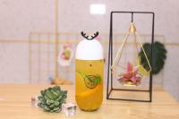 China Modern Milk Tea Bottles Leak Proof Plastic Containers Ideal for Beverage Packaging and Safe Transport Solutions for sale