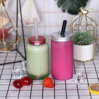 China 1000ml Leak-proof Milk Tea Bottles Square and Round Containers Designed for Large Scale Beverage Distribution for sale