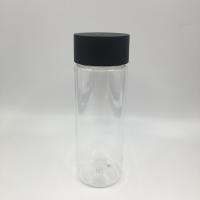 China Insulation Milk Tea Bottles Clear Screw-on Lid Leak Proof Durable Plastic Containers Ideal for Cold Hot Beverage Storage for sale