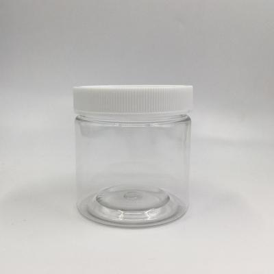 China 2oz 3oz 4oz 5oz 6oz 7oz 8oz Plastic Jar Containers Durable Clear Plastic Containers for Cosmetics Creams and Lotions for sale