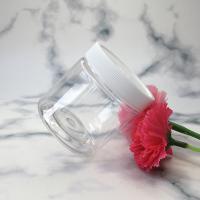 China 2oz 3oz 4oz 5oz 6oz 7oz 8oz Plastic Jar Containers Durable Clear Plastic Containers for Cosmetics Creams and Lotions for sale