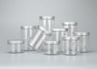 China 280ml Aluminum Cap Wide Mouth Plastic Jar Containers With Lids 32g for sale