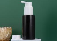 China PETG Plastic Lotion Bottles 100ml Black PET Bottle BPA LEAD FREE for sale