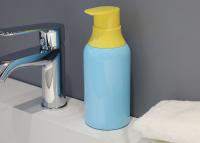 China Plastic Collar Foam Pump Bottle White Reusable Durable Container Ideal for Liquid Soap Hand Sanitizer and Skincare Product for sale