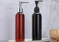 China 200ml 240ml Plastic PET Pump Bottle With Pump Dispenser BPA Free for sale