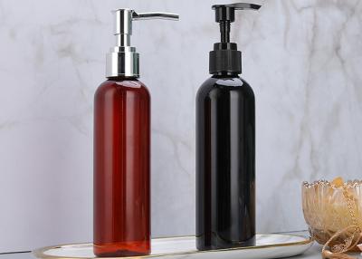 China 200ml 240ml Plastic PET Pump Bottle With Pump Dispenser BPA Free for sale