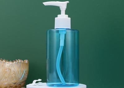 China SGS Plastic Hand Sanitizer Round PET Bottle 200ml With White Lotion Pump for sale