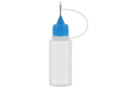 China 15ml Semitransparent Dropper E Liquid Bottle With Needle Tip for sale