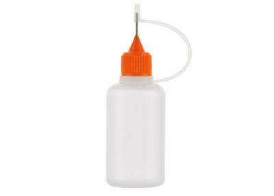 China 30ml Squeezable Plastic Empty E Liquid Bottle With Needle Tip for sale
