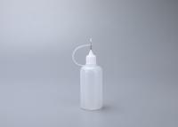 China 50ml Squeezable Plastic Washing Up Liquid Bottle Reusable With Steel Needle Dropper for sale
