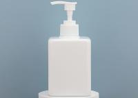 China White Square Empty Plastic Bottles With Lockable Pumps 400ml for sale