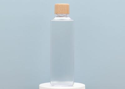 China Plastic Clear Bottles BPA Free Squeezable With Disc Cap for sale