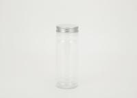 China 500ml Plastic Beverage Cans PET Plastic Jar With Aluminum Lids for sale