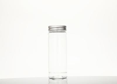 China Wide Mouth Round Plastic Pet Plastic JarsWith Screw Top Lid 295ML 380ML for sale