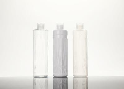 China Flip Top Cap 300ml PET Bottle with Screw top For Cosmetic Lotion Shampoo for sale