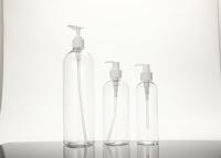 China PET Empty Plastic Pump Bottles 500ml 1000ml For Shampoo Lotion for sale