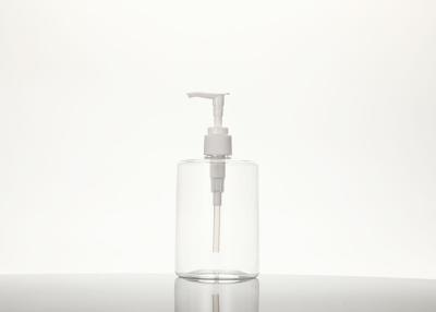 China Flat Shoulder Hand Sanitizer 500ml PET Pump Bottle With Cap for sale