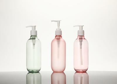 China 300ml Refillable PET Shampoo Bottles With Pump BPA Free for sale
