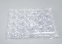 China 50g 100g 250g 500g Refillable Empty Makeup Pot Plastic Container Sample Cosmetics Box Cream Jar for sale