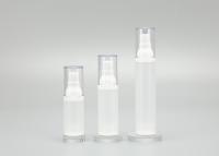 China Transparent Ounce Empty Airless Pump Spray Bottle PP Plastic for sale
