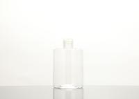 China 16oz Transparent Flat Shoulder Plastic Bottle For Shower Gel Hand Sanitizer for sale