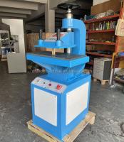 China Hydraulic Swing Arm Die Cutting Press Clicker Machine Efficient Leather Cutting Machines for Shoe Fabric Clicking Press for sale