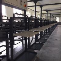 China PVC Brake Eva Rubber Plastic Safety Shoe Making Machine Leather Shoe Production Line for sale