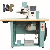 China Leather Production Machinery Industrial Automatic PU Shoe Upper Insole Hot Melt Glue Edge Folding Machine for sale