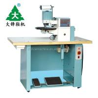 China Leather Production Machinery Industrial Automatic PU Shoe Upper Insole Hot Melt Glue Edge Folding Machine for sale