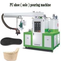 China Sport Safety Shoe Making Pu Foaming Pouring Sole Injection Moulding Molding Machine for sale