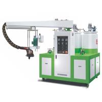 China Sport Safety Shoe Making Pu Foaming Pouring Sole Injection Moulding Molding Machine for sale