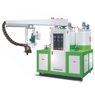 China Sport Safety Shoe Making Pu Foaming Pouring Sole Injection Moulding Molding Machine for sale