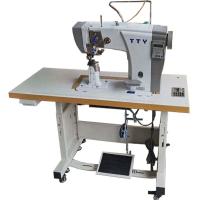 China Safety Motorcycle Brake Rubber Sport Shoe Upper Making Automatic Leather Post Bed Sewing Machines for sale