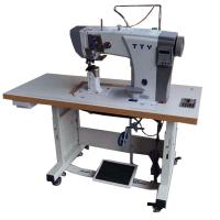 China Safety Motorcycle Brake Rubber Sport Shoe Upper Making Automatic Leather Post Bed Sewing Machines for sale