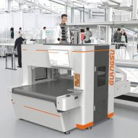 China Automatic Digital CNC Leather Edge Cutting Machine Fabric PU Gloves Shoes 3D Upper Vibrate Knife Cutting Machine for sale