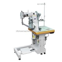 China DF-168D Shoe OutSole Stitching Machine Double Needle Seated Shoe Upper Sole Side Sewing Machine for sale