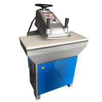 China 25T Hydraulic Semi-Automatic Leather Cutting Machine with 380V Voltage for Precision Leather Production for sale