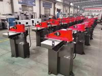 China Shoe Making  Hydraulic Swing Arm Leather Die Cutting Machine Clicker Press Machine for sale