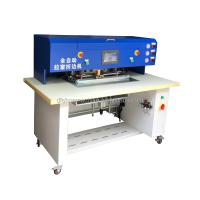 China Automatic PU Leather Straight Line Border Edge Hot Melt Gluing Folding Machine for Bag Notebook Pocket for sale